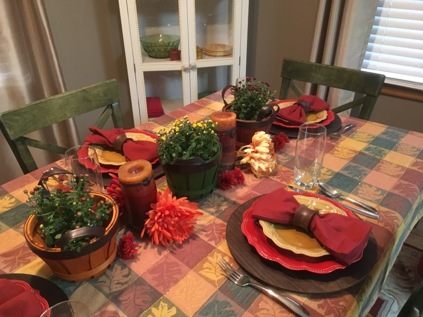 Mum Tablescape – Tablescape Tuesday