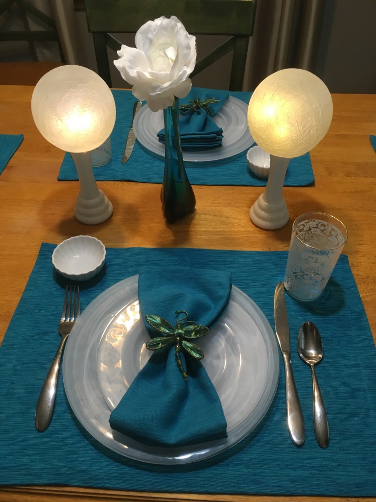 Turquoise Table – Tablescape Tuesday
